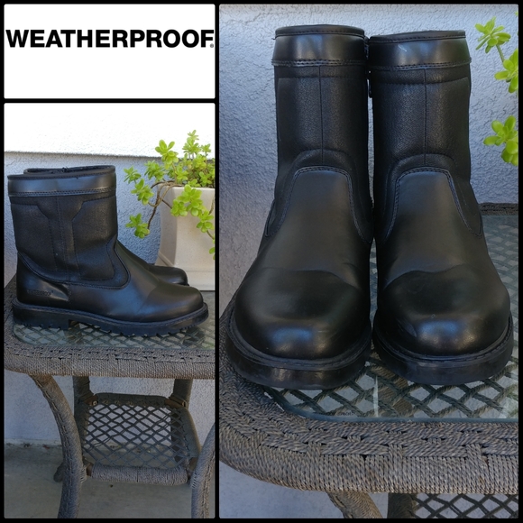 Weatherproof | Shoes | Weatherproof Black Boots | Poshmark